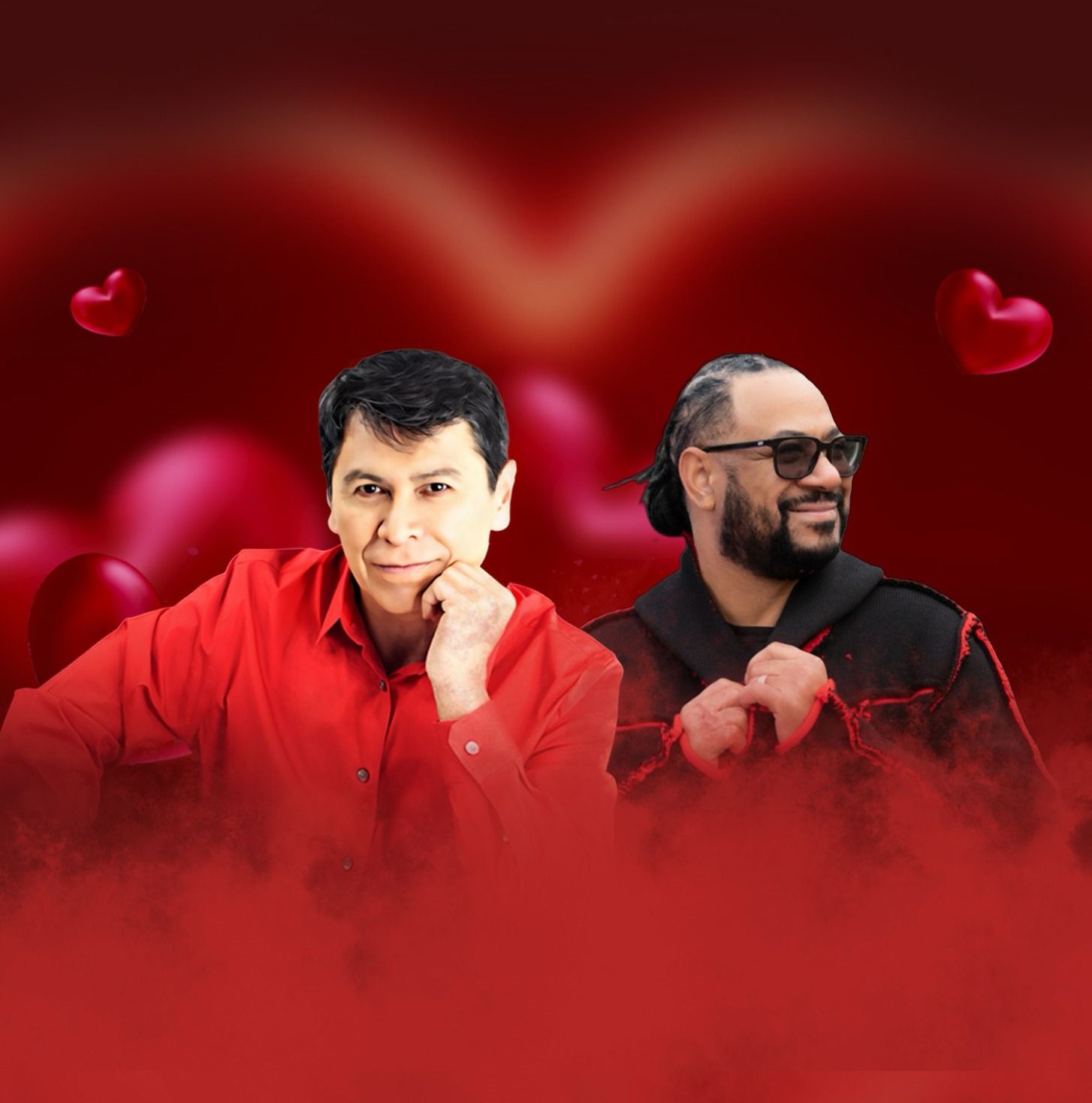 Álvaro Torres y Luis Vargas se unen en un concierto romántico de amor y ...